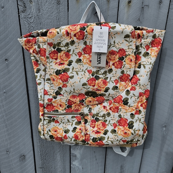 Vans | Bags | Nwt Vans Leila Hurst Floral Backpack | Poshmark
